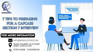 CAFCASS Section 7 Interview: Top Questions & How to Prepare - KQ Solicitors