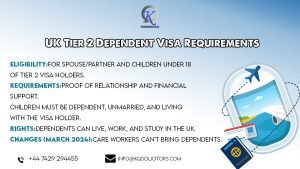 UK Tier 2 Dependent Visa Requirements - Things You Must Know!